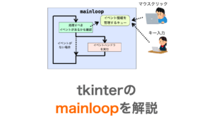 【Python】tkinterのmainloopについて解説 | だえうホームページ