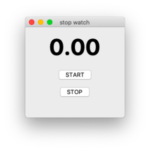 【Python】tkinter で「ストップウォッチ」アプリを作成 | だえうホームページ