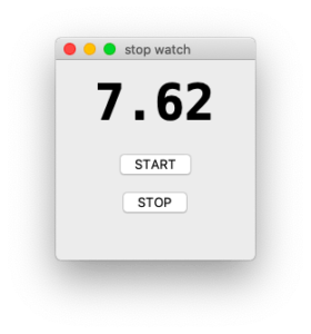 【Python】tkinter で「ストップウォッチ」アプリを作成 | だえうホームページ