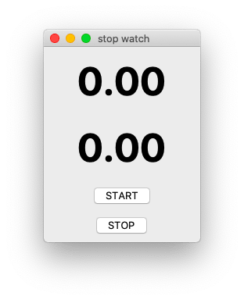 【Python】tkinter で「ストップウォッチ」アプリを作成 | だえうホームページ