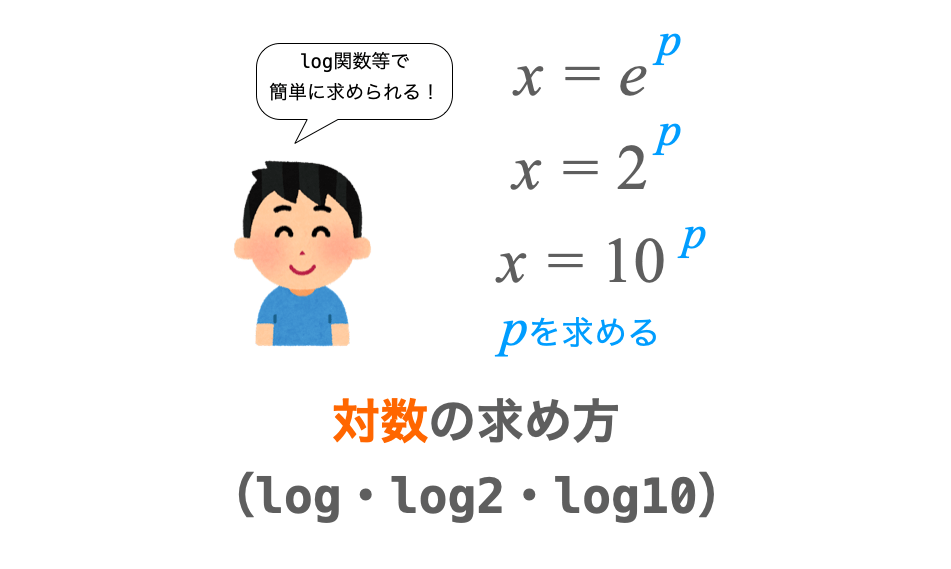 【C言語】log・log2・log10 関数で対数を求める | だえうホームページ
