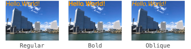 【Pillow/Python】textメソッドで描画する文字のフォントやサイズを変更する | だえうホームページ