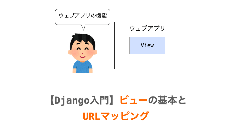 【Django入門3】ビュー（View）の基本とURLのマッピング | だえうホームページ